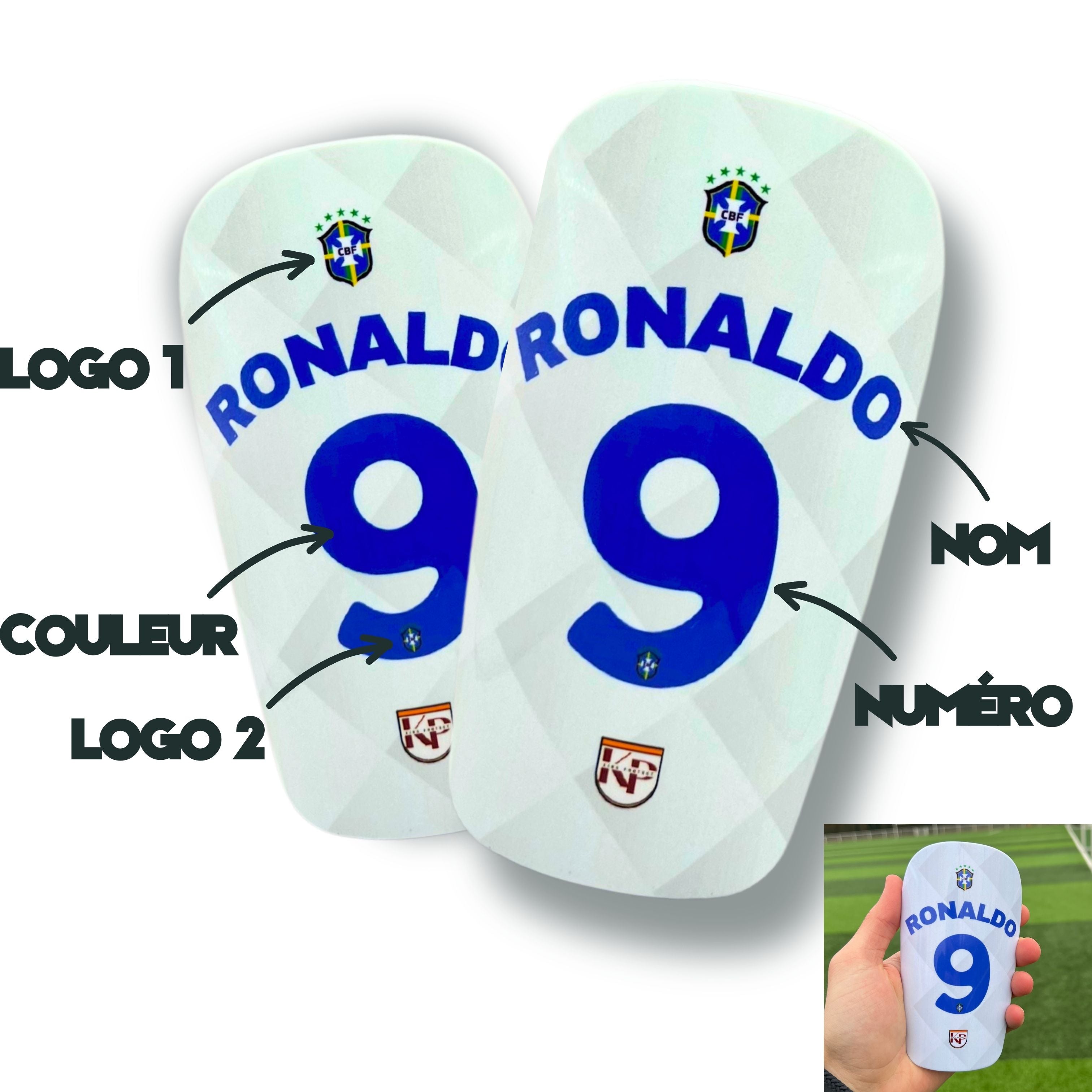 King Protect | Protège-tibia Foot Personnalisé